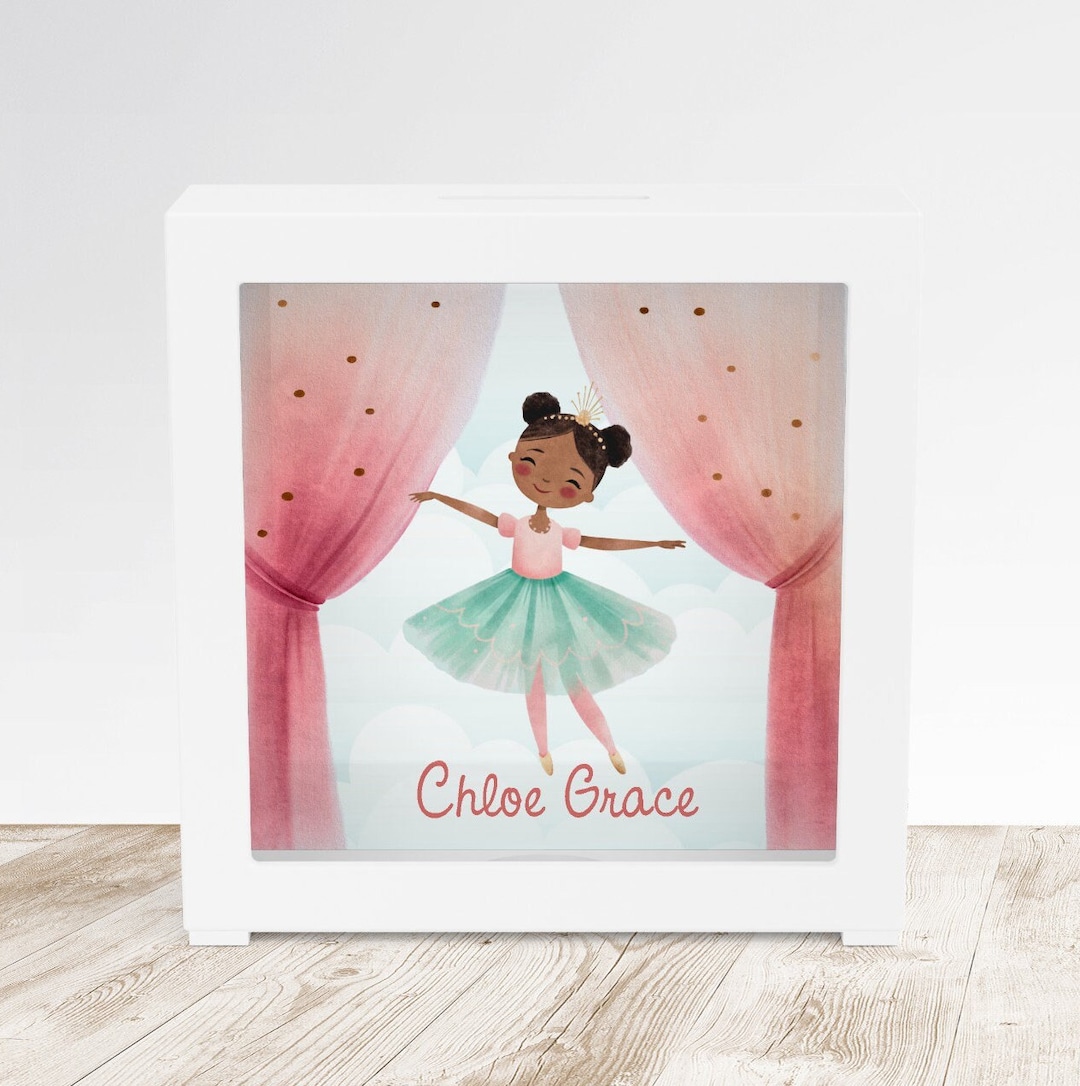 Girls Bank Baby Gift Girls Dance Gift Personalized Dance Gift ...