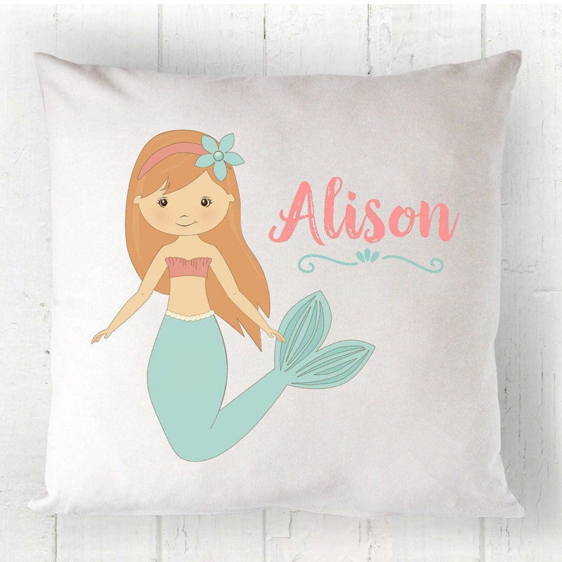 Mermaid Pillow - Etsy