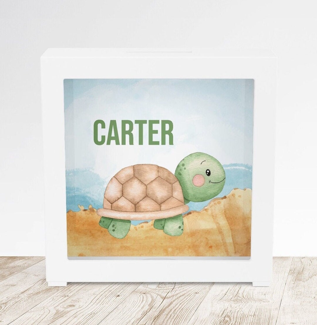 Turtle Bank Turtle Wood Bank Turtle Shadow Box Turtle Piggy Bank ...