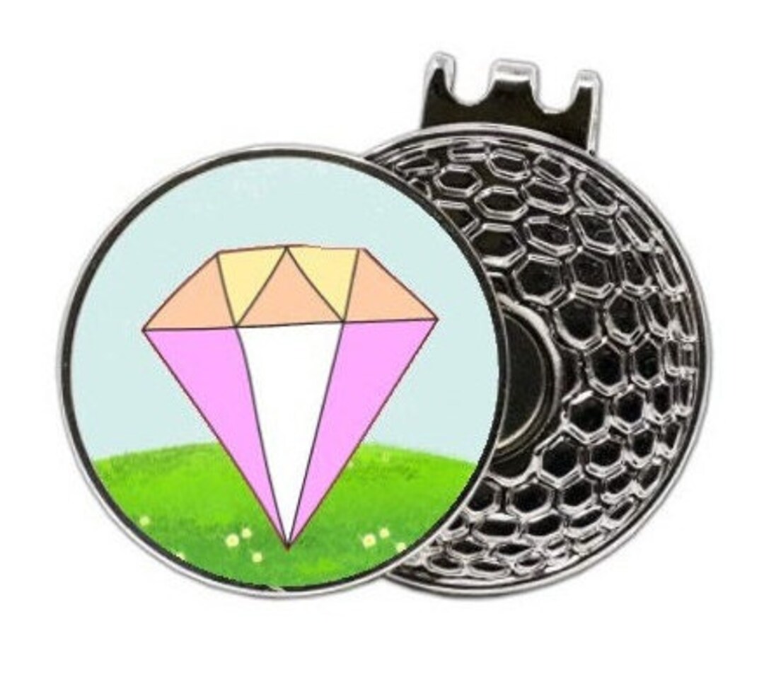 Golf Ball Marker Diamond Golf Ball Marker Diamonds in the Rough Ladies ...