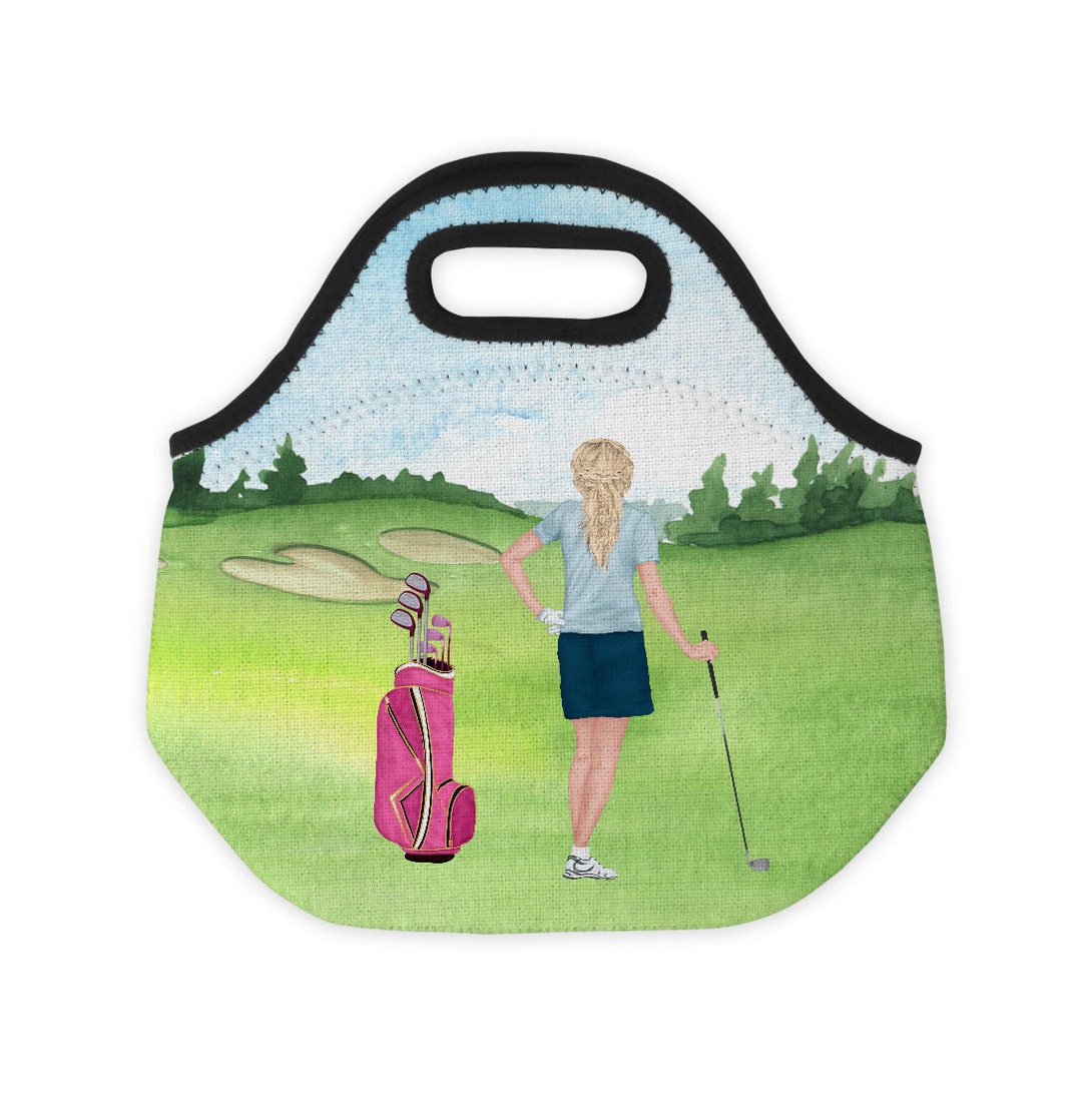 Lunch Tote Golf Gift Golf Lunch Bag Golf Cooler Personalized Lunch Bag ...