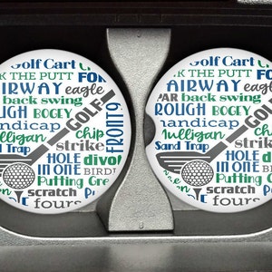 Golf Car Coaster Golfing Coaster Golf Car Coaster Car Coaster Sandstone ...