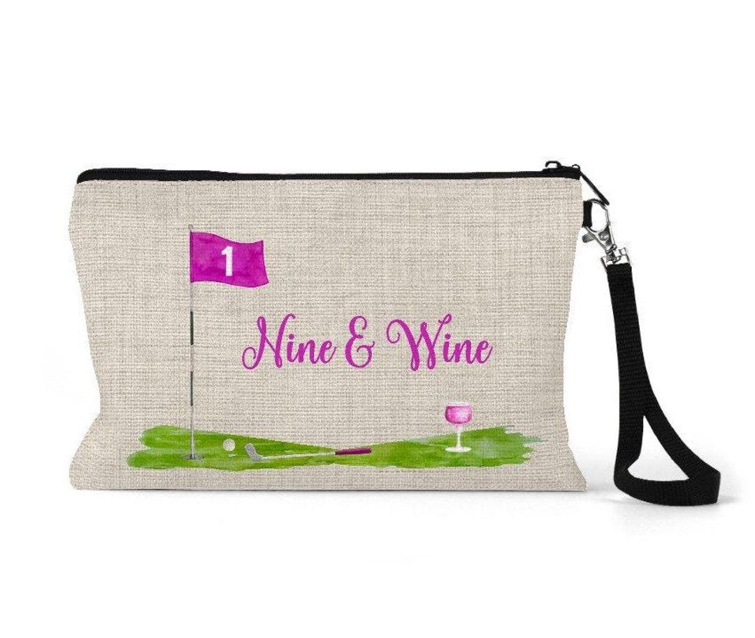 Golf Makeup Bag, Girls Golf Gift, Woman's Golf Cosmetic Bag, Ladies ...