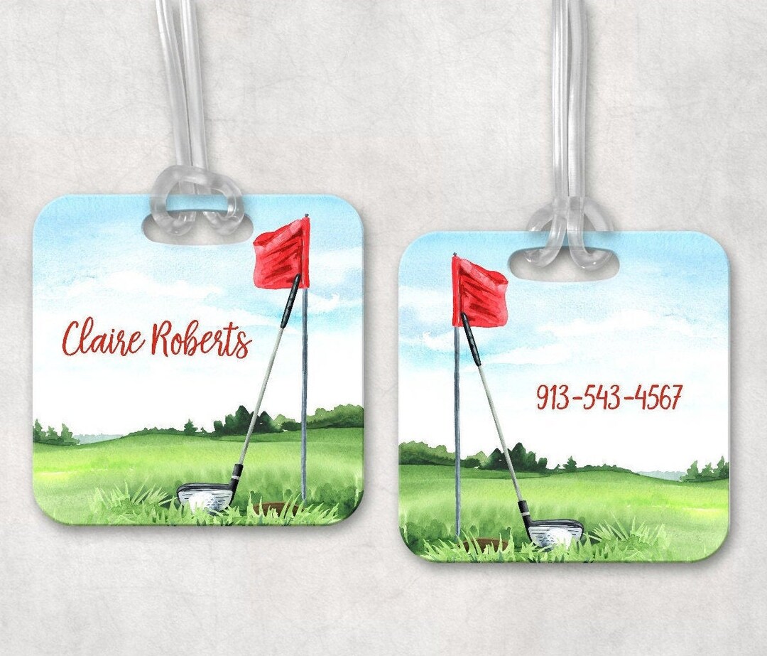 Golf Bag Tag Personalized Golf Bag Tag Fathers Day Gift Mothers Day ...