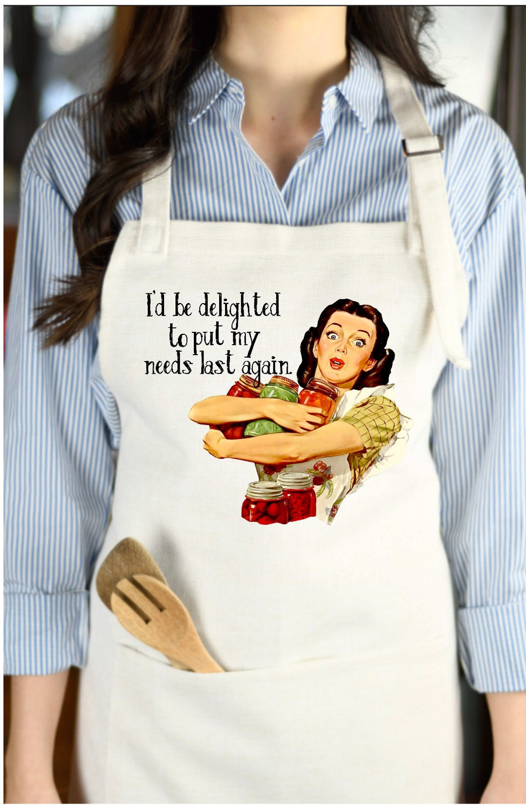 Funny Apron Womans Apron Don't Make Me Poison You Apron Hostess Gift ...