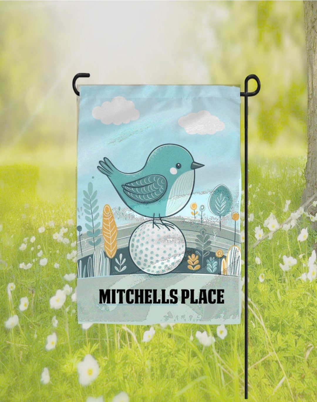 Welcome Flag Golf Flag Personalized Golf Flag Golf Garden Flag ...