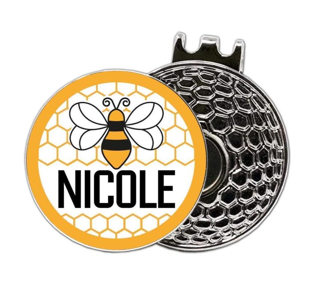 Personalized Queen Bee Magnetic Golf Ball, Woman's Magnetic Golf Ball ...
