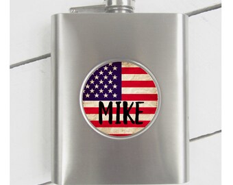 Captain US Army Flask - Etsy