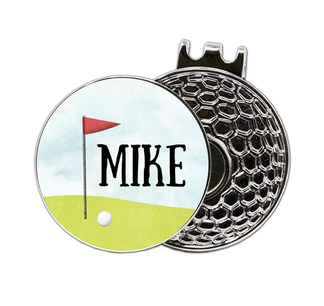 Golf Ball Marker Personalized Ball Marker Golf Gift Golfer Gift Divot ...
