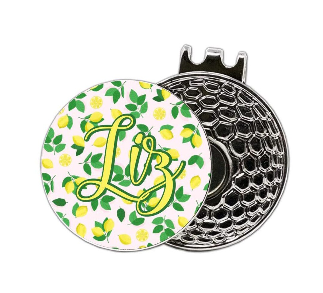 Personalized Lemon Golf Ball Marker: Ladies Golf Gift - Etsy