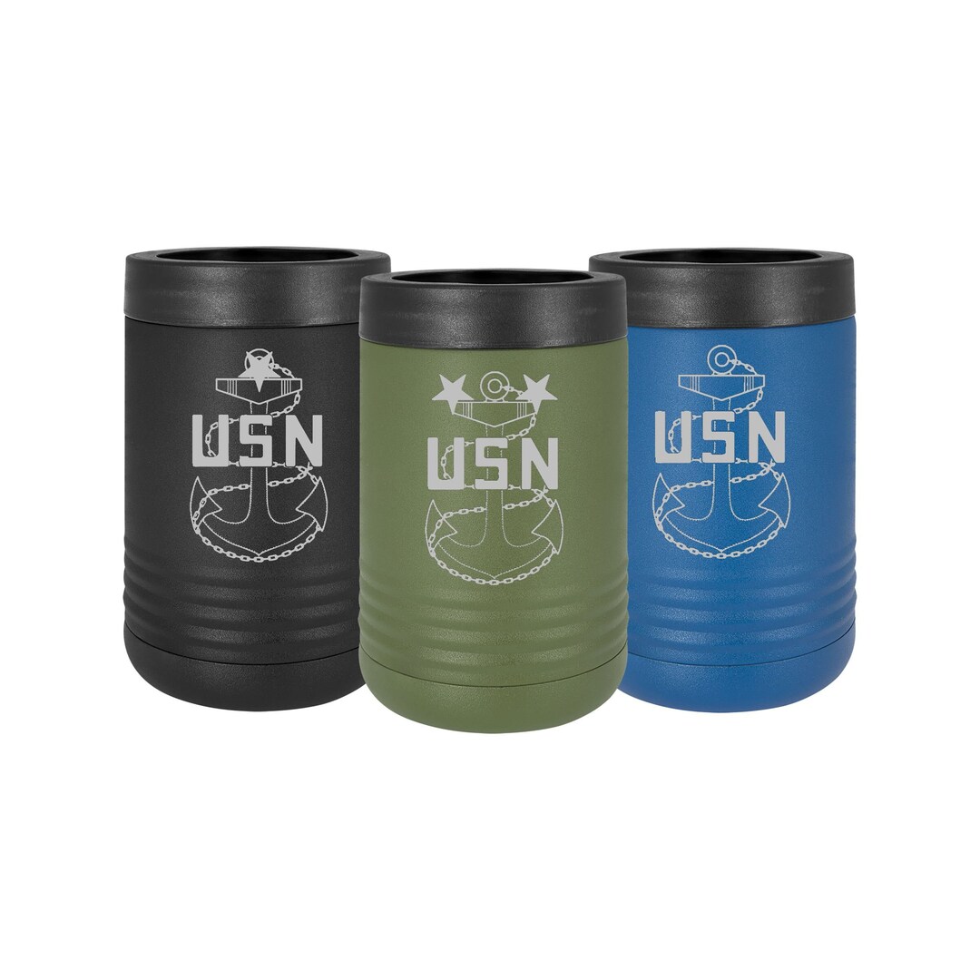 Navy Chief Standard Beverage Holder | Chief's Mess Can Holder | MCPO ...