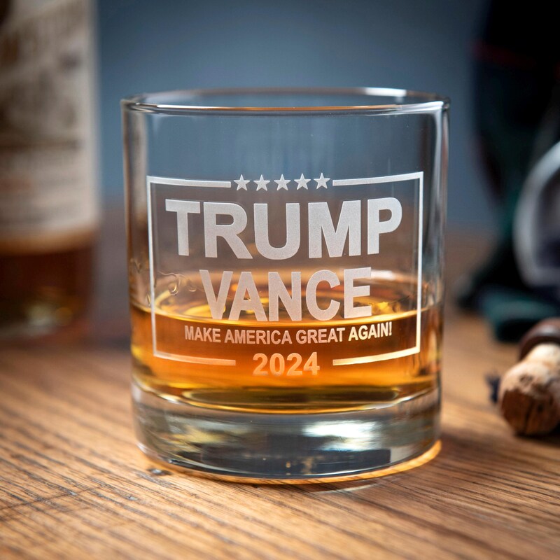 Trump Bourbon Glasses - Etsy