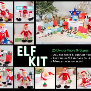 HUGE SALE Elf Kit Full of Pranks, Antics & Mischief 60-second Set up ...
