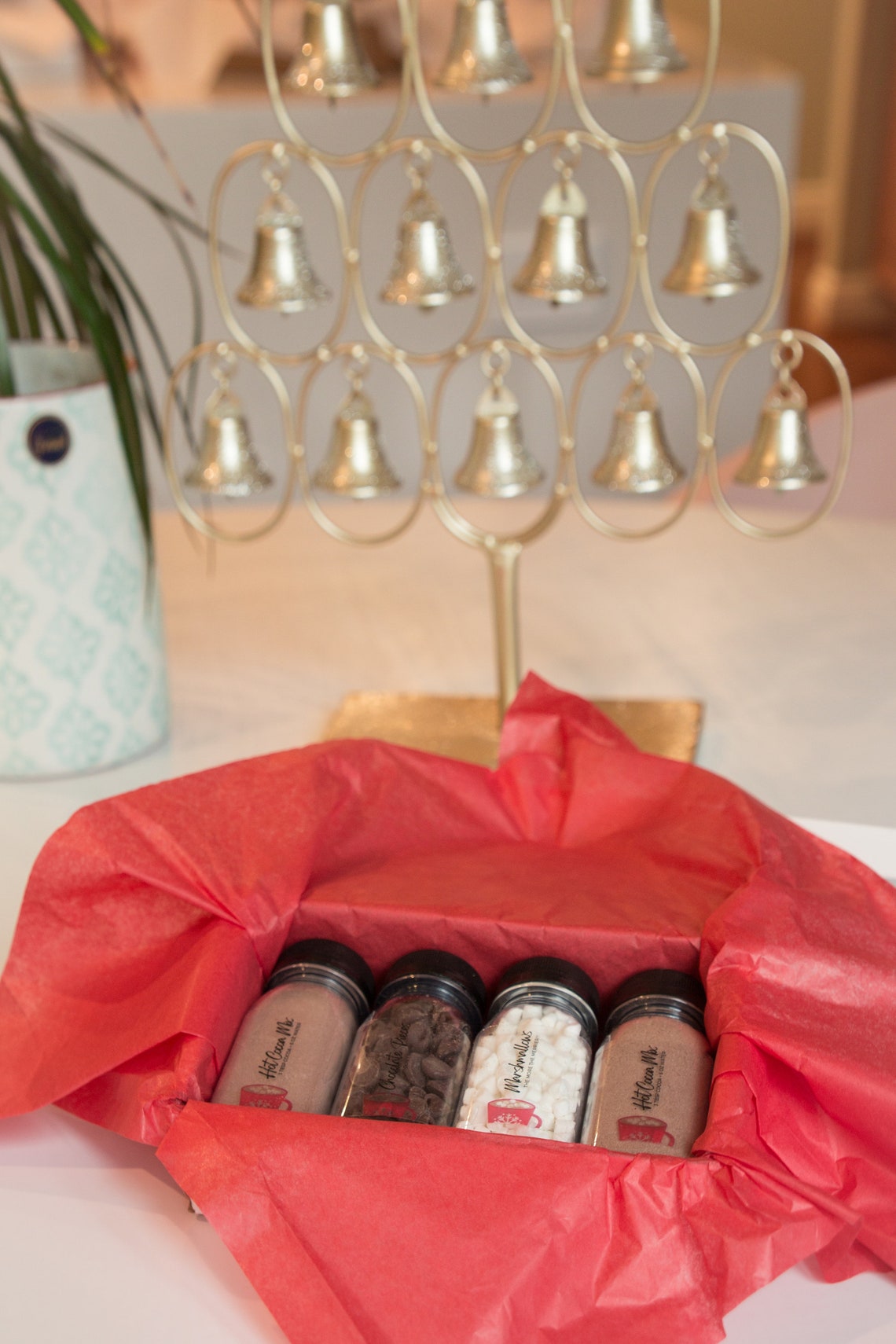 Hot Cocoa Sampler Set + Marshmallows & Chocolate in Red | Christmas ...