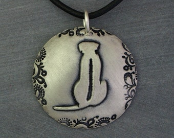 Silver Rhodesian Ridgeback Necklace Rhod106 | Etsy