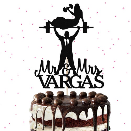 Custom Muscle Man Wedding Cake Topper Wedding Cake Topper | Etsy
