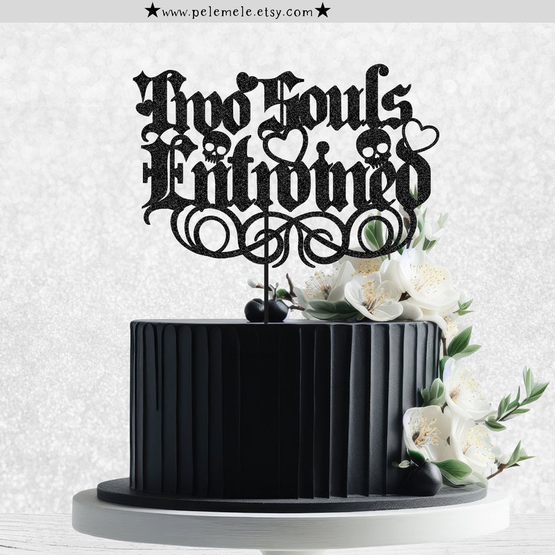 Gothic Cake Topper - Etsy