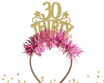 30th Birthday Crown | Etsy UK