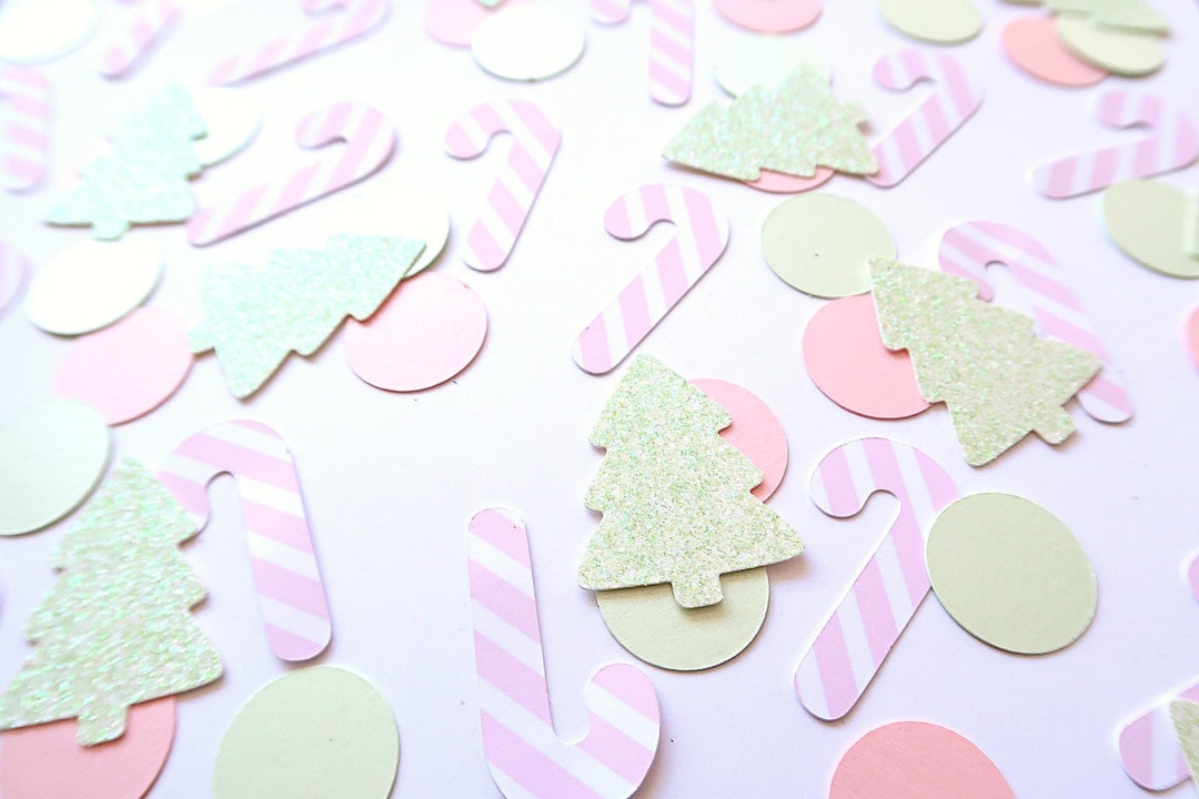 Pastel Christmas Confetti - Pastel Winter Party, Cute Christmas ...