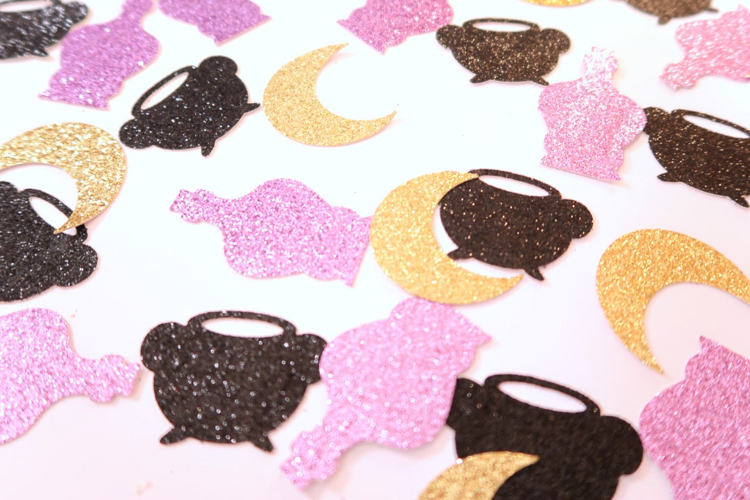 Witch Baby Shower Confetti - Witch Confetti, Little Witch Confetti ...