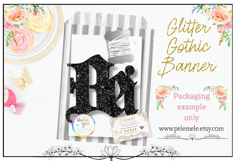 Glitter What's My Age Again Banner - Gothic Birthday Banner, Gothic ...