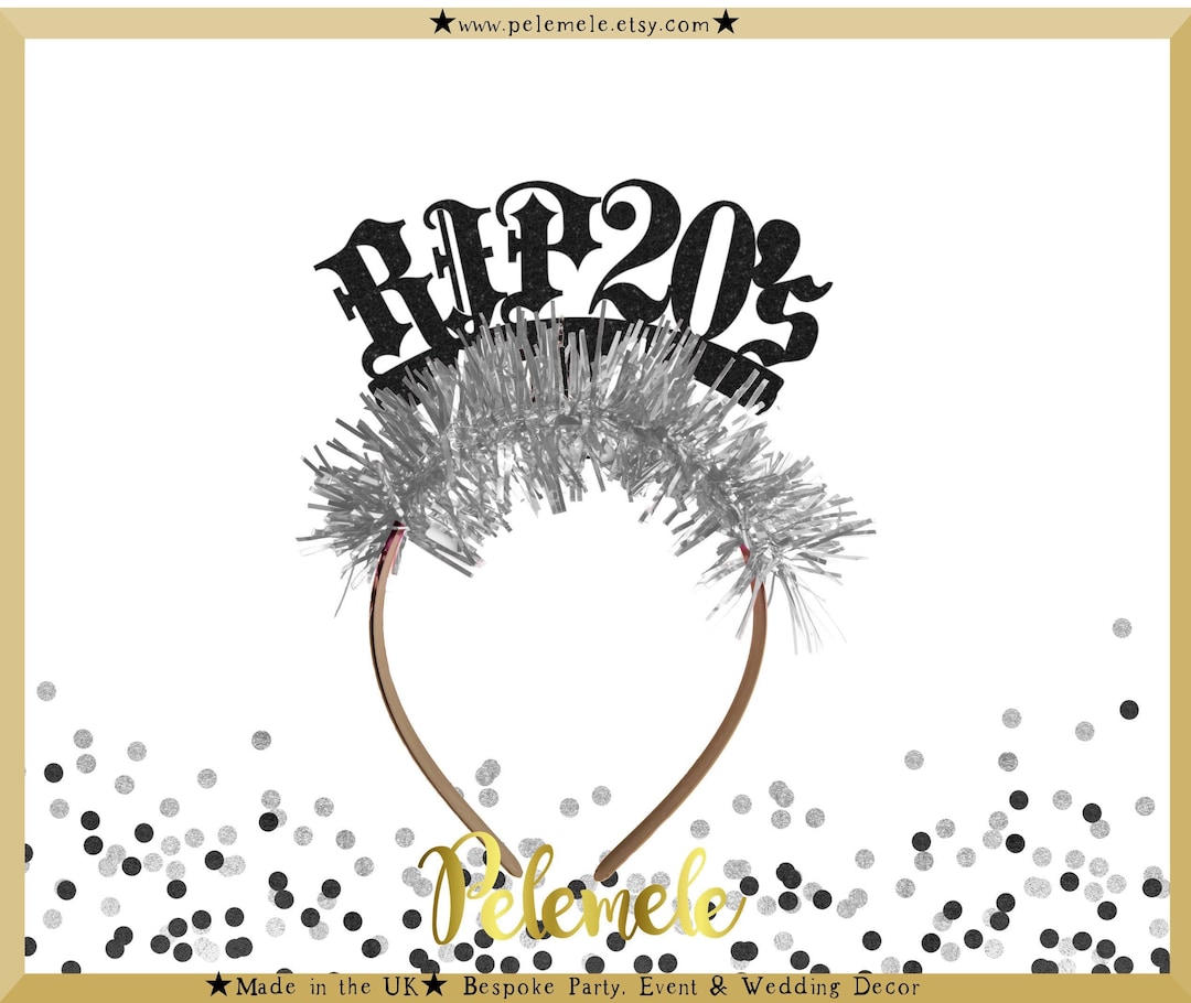 Gothic RIP Birthday Headband - Gothic Birthday Headband, Goth Party ...