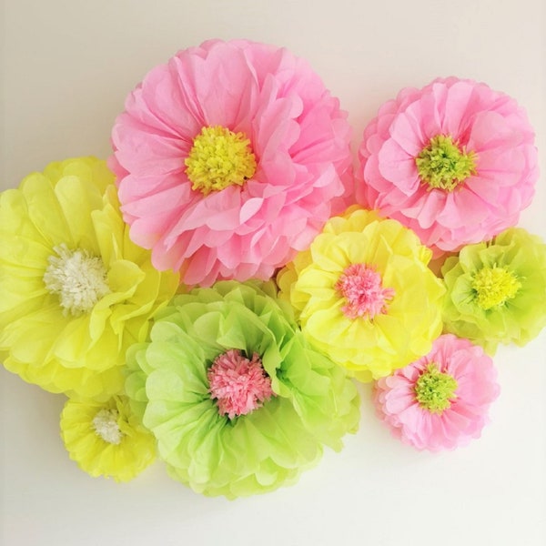 Tissue Paper Flower - Etsy