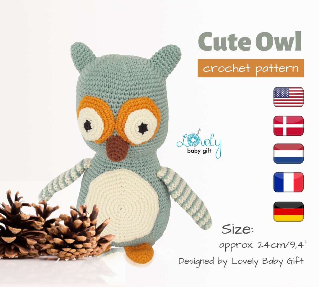 Amigurumi Crochet Pattern Stuffed Animal Tutorial In Pdf Etsy