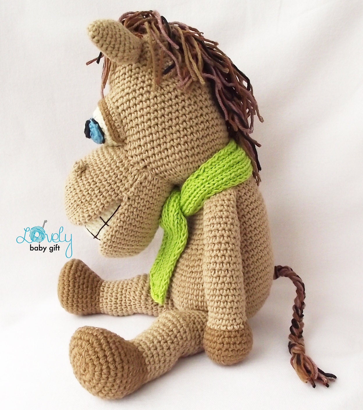 Crochet Horse Pattern amigurumi pattern to crochet farm | Etsy