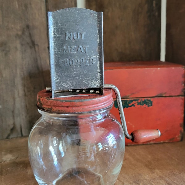 Vintage Nut Chopper - Etsy
