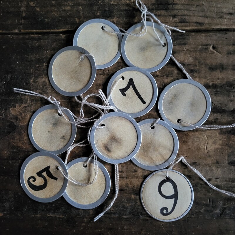 Metal Rim Tag - Etsy