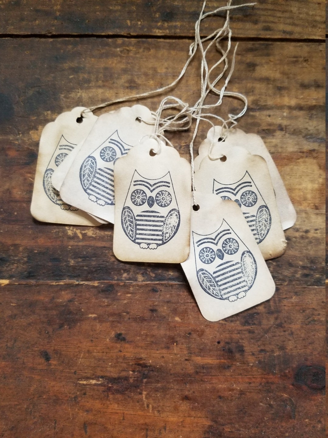 Rustic Barn Owl Gift Tags, Primitive Farmhouse Hang Tags (set of 25) - Etsy
