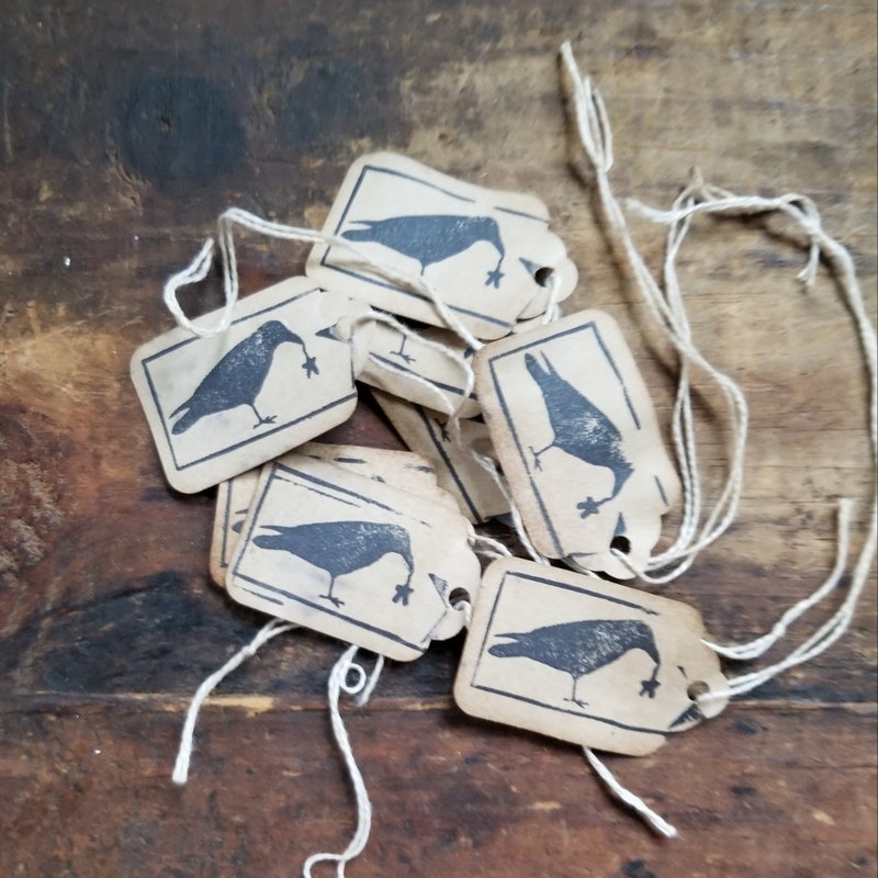 Primitive Tags - Etsy