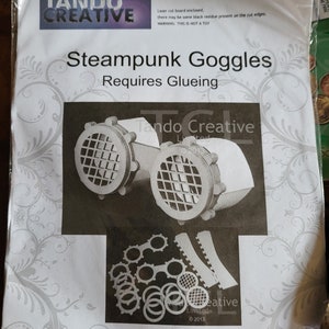 Steampunk Crafting Kit Airship Goggles Craft Supply - Etsy