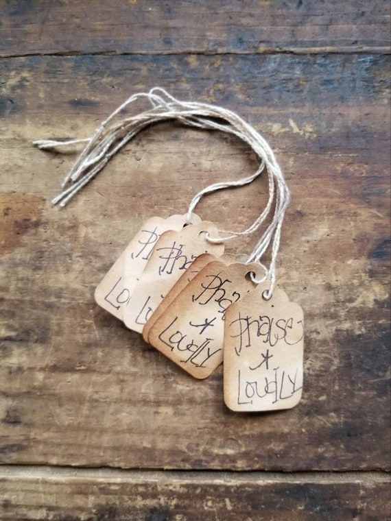 Primitive Hang Tags