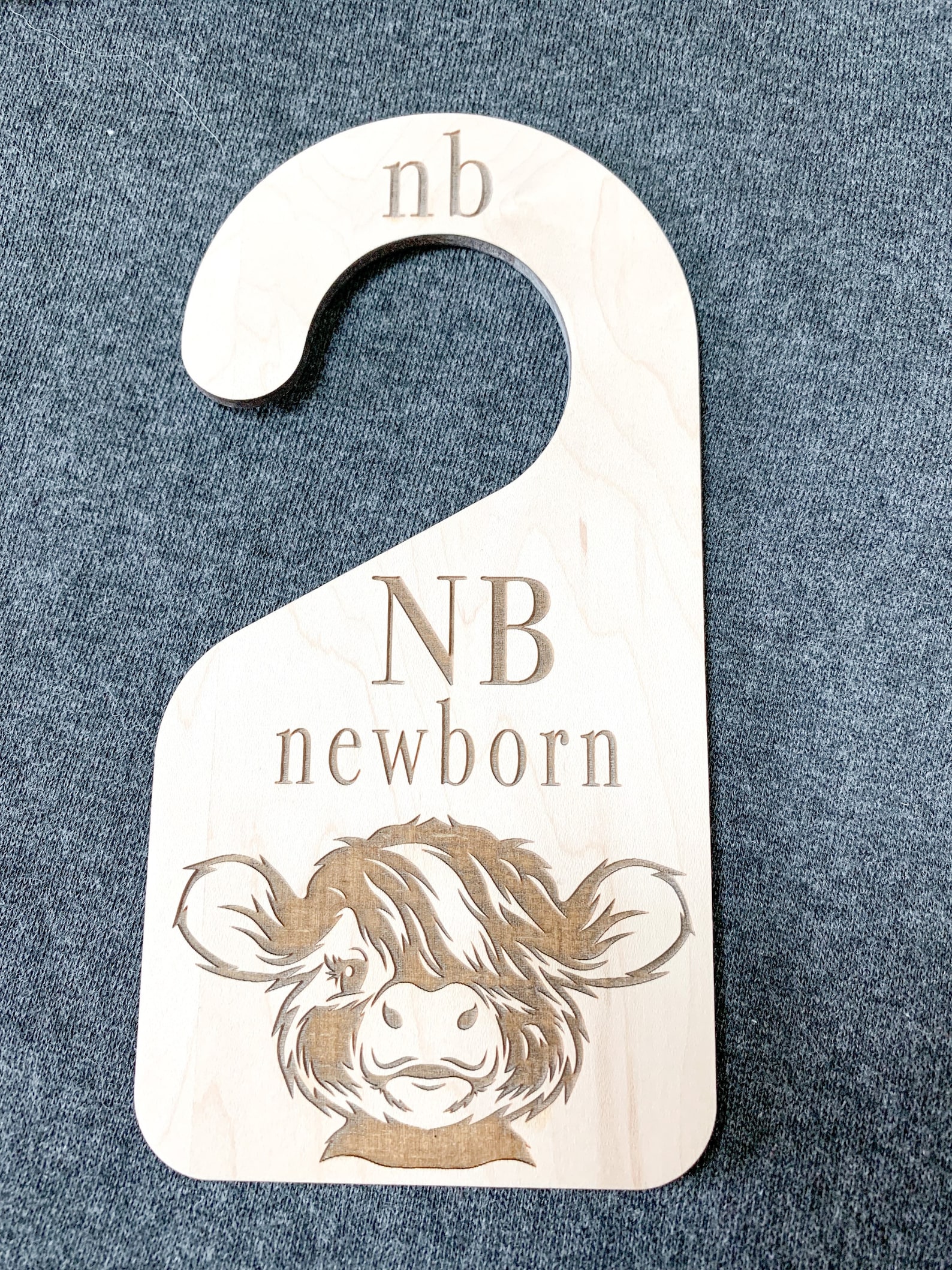 Highland Cow Dividers for Nursery Wood Baby Gifts Highland Cow Baby ...
