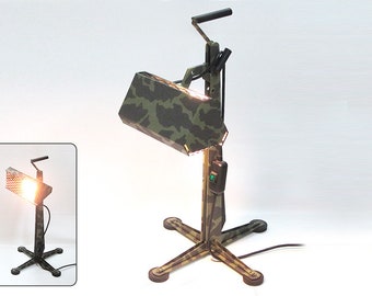 Army Table Lamp - Etsy