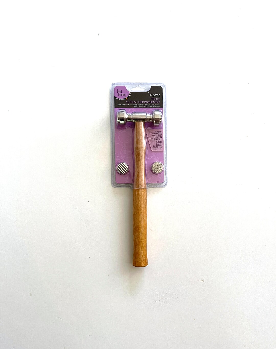 Texture Hammer With Removable Heads Jewelry Making Clay Art Tool ...