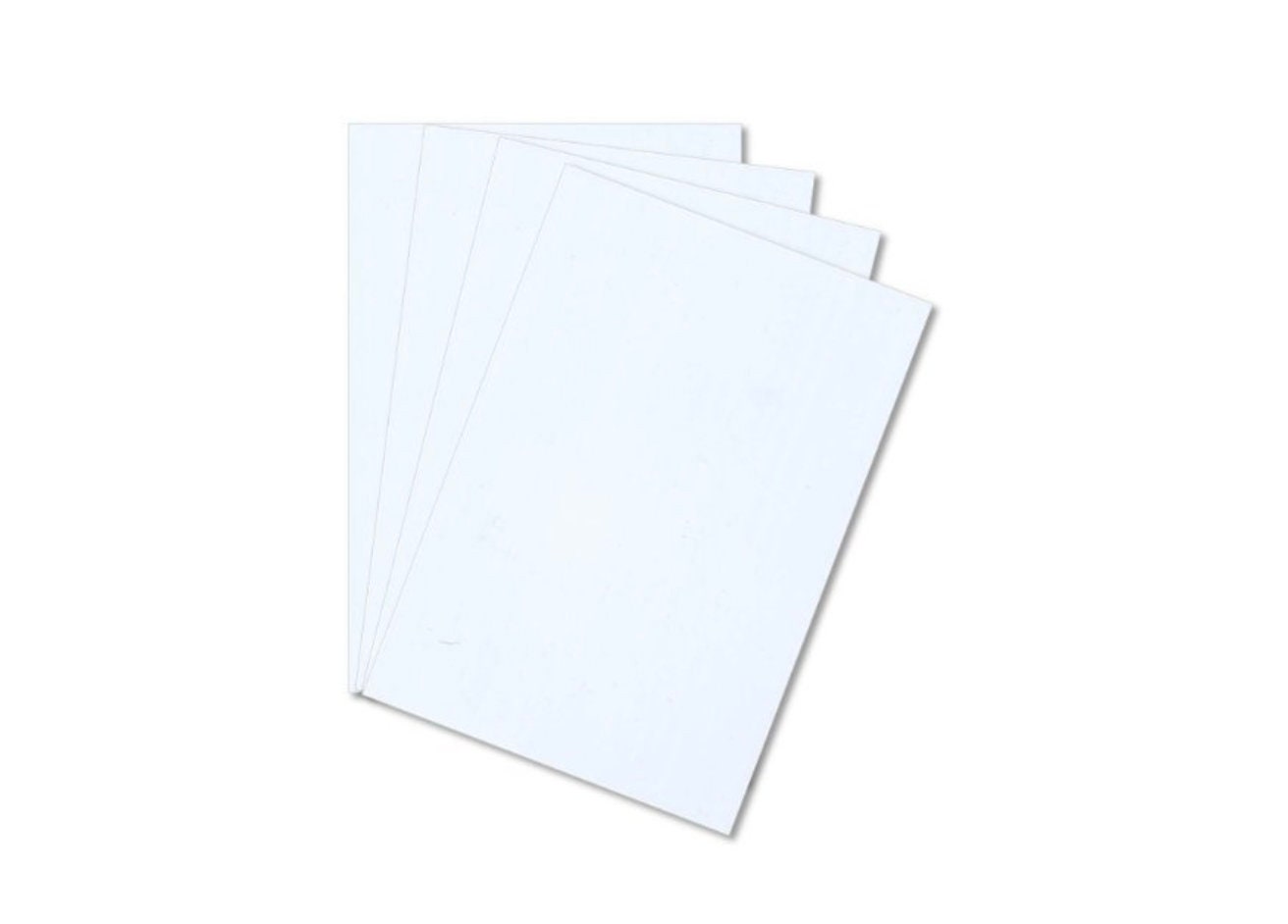 Styrene Sheets White 7.6 X 11 Lightweight Durable Weatherproof ...