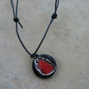 Anatomical Heart Diffuser Pendant Ceramic Heart Essential Oil | Etsy