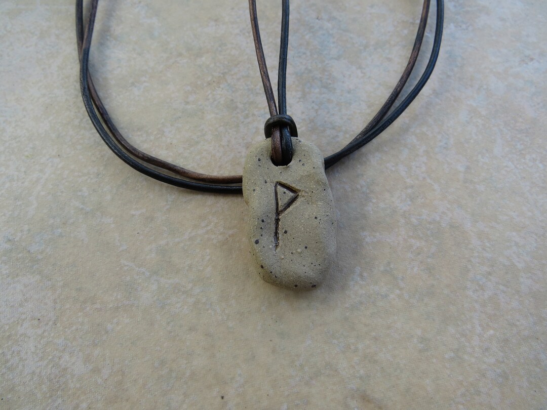 Joy Rune Essential Oil Diffuser Pendant, Wunjo Joy Pendant, Nordic ...