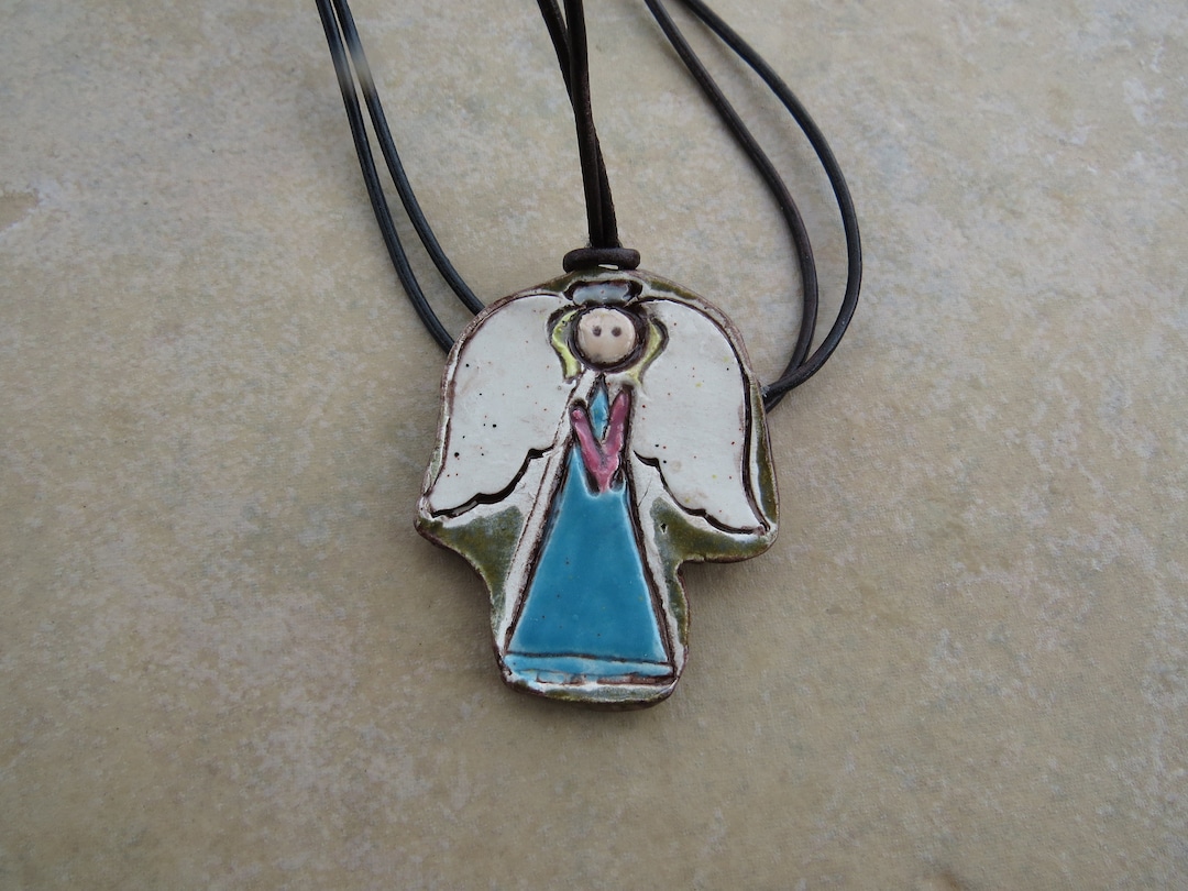 Angel Perfume Pendant, Angelic Essential Oil Necklace, Diffuser Jewelry ...