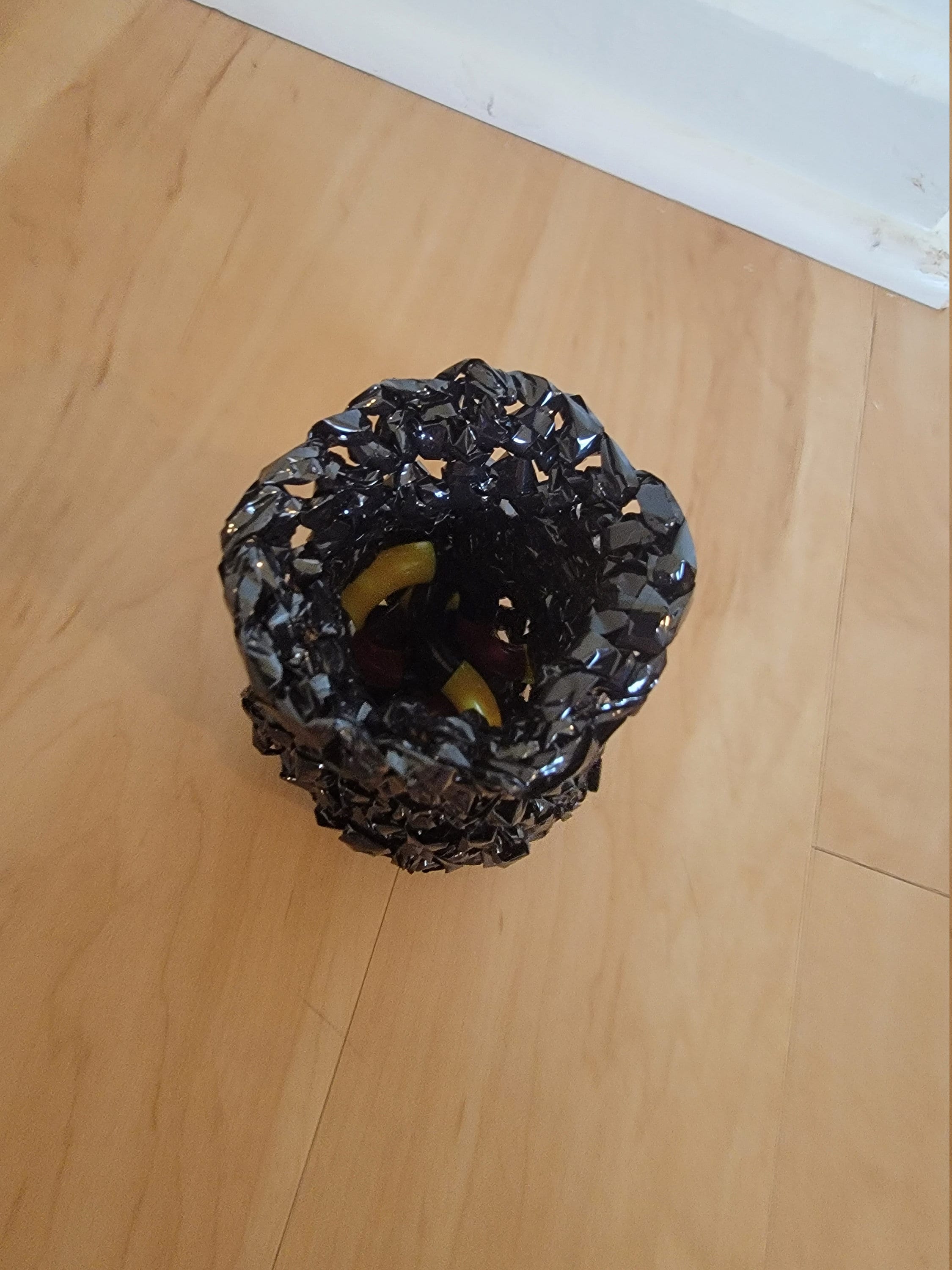 VHS Tape Crochet Mini Vase Ornamental Basket - Etsy