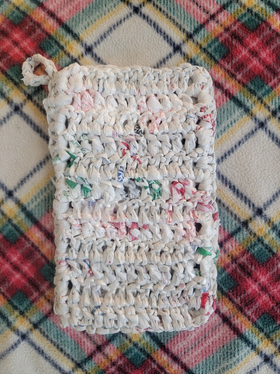 Handmade Pouch (small Recycled Plastic Crochet) - Etsy