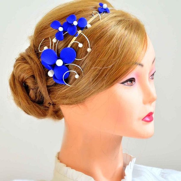 Royal Blue Headband - Etsy