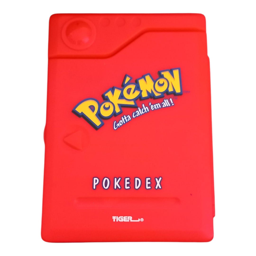 1998 Pokémon Pokédex • Tiger Electronics • Working Pokédex Gen 1 ...