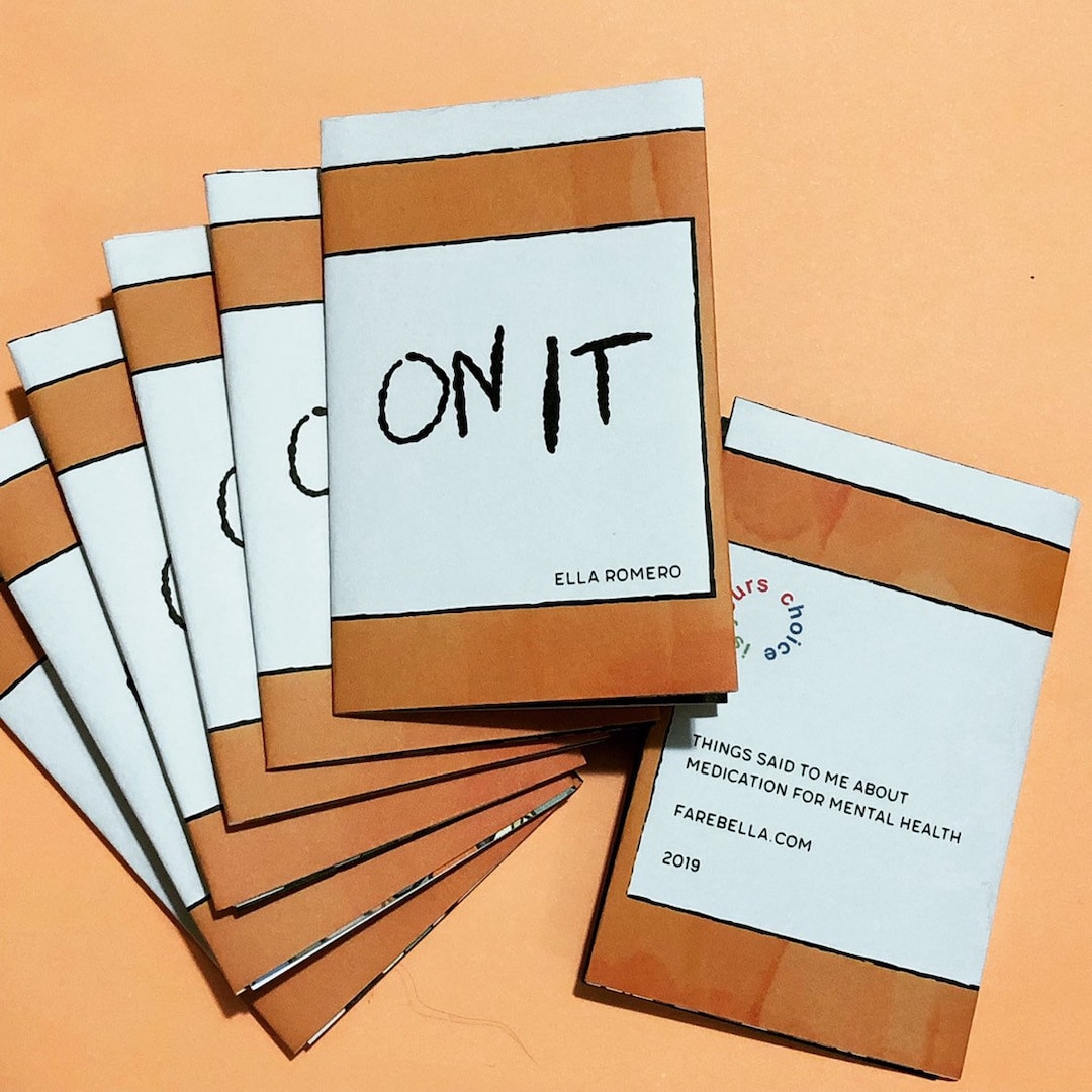 ON IT: Illustrated Zine About Medication and Mental Health - Etsy