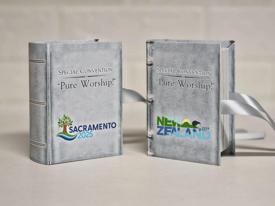 JW Gifts Personalized Small Book Boxes -special Convention 2025 "pure ...