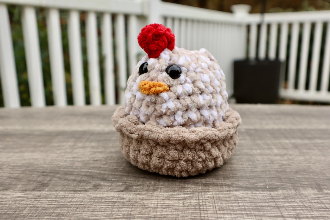 Chicken Plushie, Chicken Stuffie, Chicken Decor, Handmade Chicken ...
