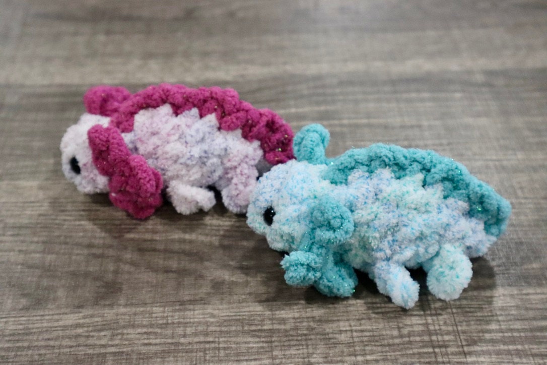 Baby Axolotl, Axolotl Plushie, Baby Axolotl Plushie, Stuffed Axolotl ...